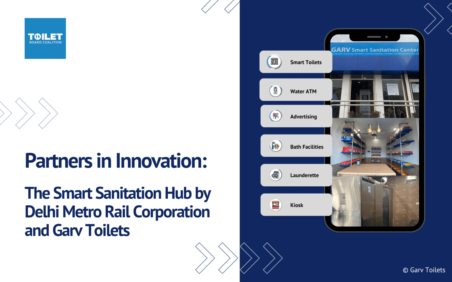 The Smart Sanitation Hub by Delhi Metro Rail Corporation and Garv Toilets - Toilet Board Coalition