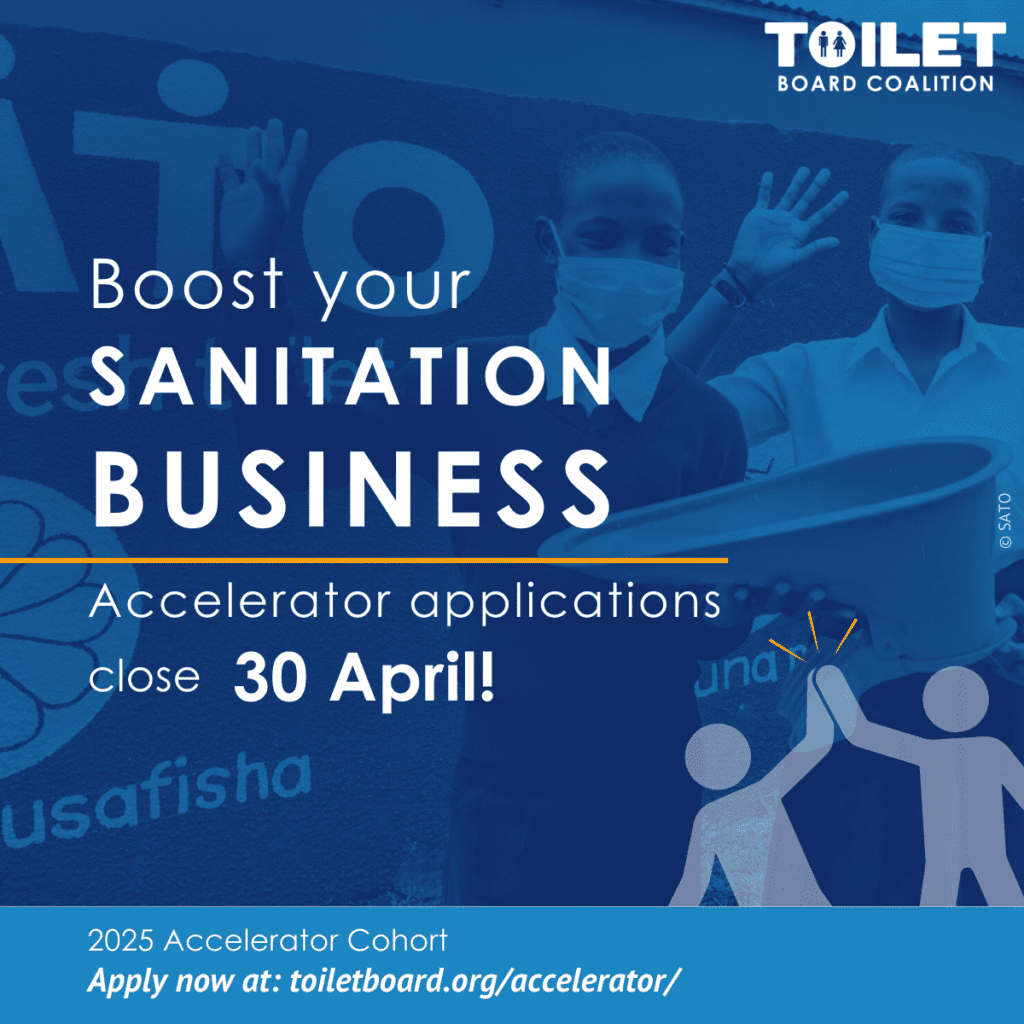 Accelerator Applications Open: 2025 Cohort - Toilet Board Coalition